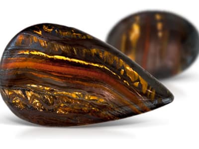 Tiger Iron Gem Guide and Properties Chart | Gemstones.com